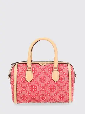 Tory Burch T Monogram Cotton Bag - Red