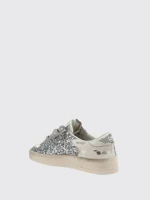 GOLDEN GOOSE Glitter Star Sneakers - Silver