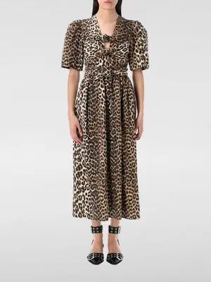 GANNI Dress Colour - Brown