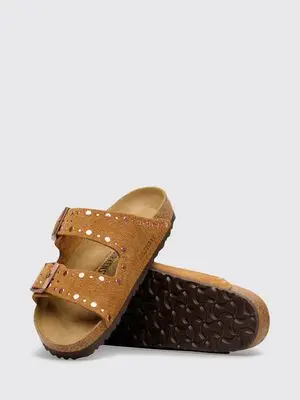BIRKENSTOCK Arizona Rivet Suede Sandals With Studs