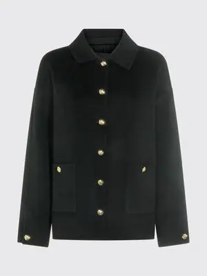 ANINE BING Luca Wool And Cashmere Shirt Jacket With Patch Pockets - Grey