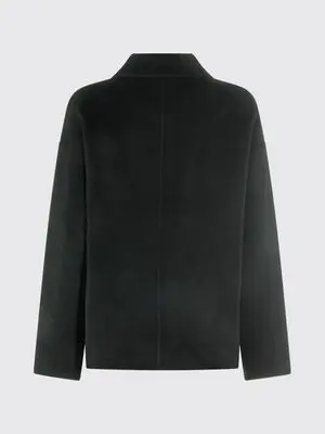ANINE BING Luca Wool And Cashmere Shirt Jacket With Patch Pockets - Grey