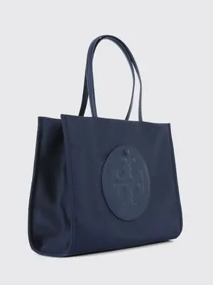 Tory Burch Ella Small Nylon Tote Bag With Tone-on-tone Double T Logo Applique