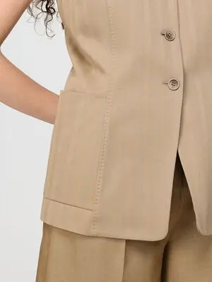 Max Mara Single-breasted Vest