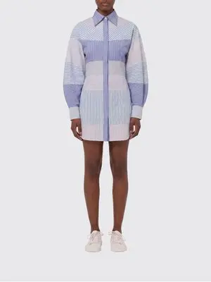 Moschino Striped Cotton Shirtdress - Multicolor