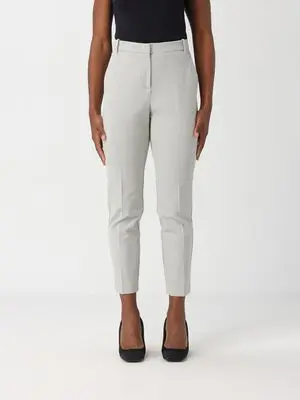 Pinko Bello Stretch Viscose Blend Trousers - Grey