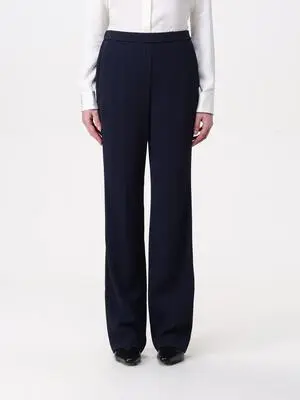 Theory Tailored Wide Leg Trousers - Blue