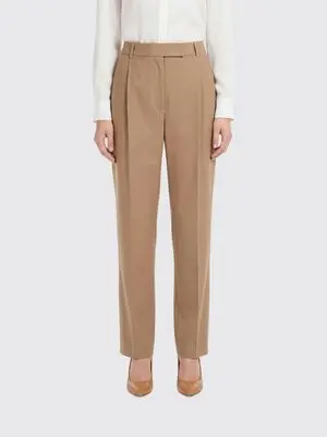 RÓHE Virgin Wool Blend Tailored Trousers - Brown