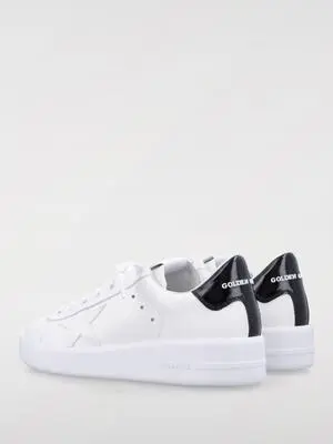 GOLDEN GOOSE Lace-up Leather Sneakers - White