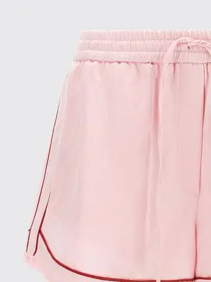 Off-White Viscose Blend Sport Shorts