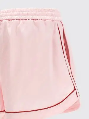 Off-White Viscose Blend Sport Shorts