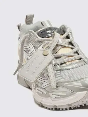 Off-White Lace-up Sneakers - Grey