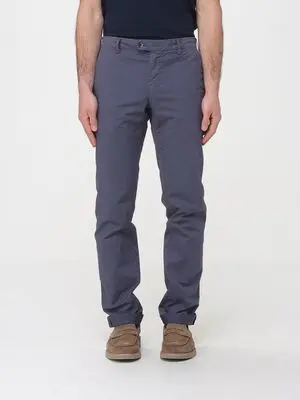 MASON'S Cotton Stretch Chino Trousers Dust