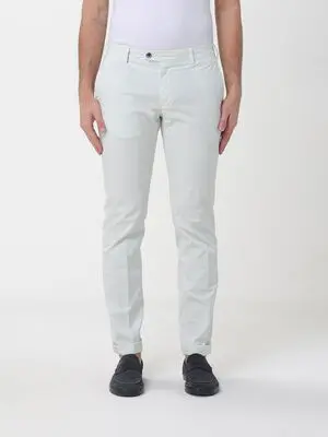 MASON'S Cotton Stretch Chino Trousers Sky