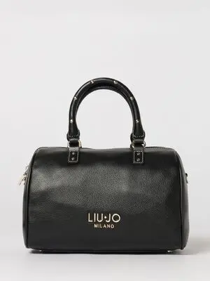 Liu Jo Grained Faux Leather Bag - Black