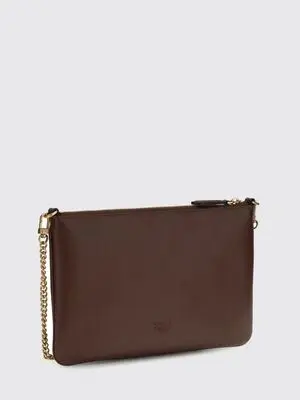 Pinko Embellished Clutch - Wine