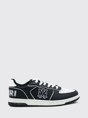 Amiri Newport Leather Sneakers - Black