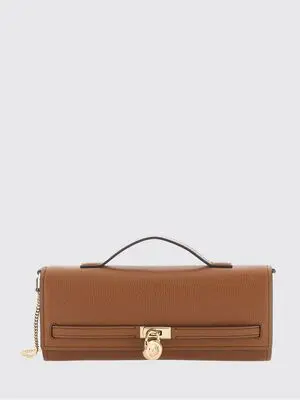 Michael Kors Turn Lock Handbag - Brown