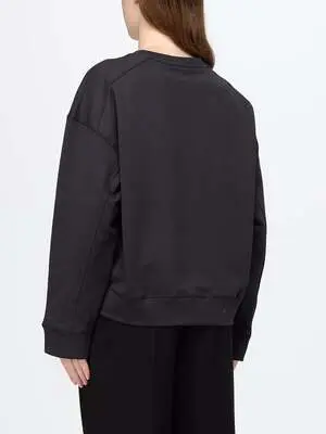 GANNI Organic Cotton Crew Neck Sweatshirt With Fruit Print
