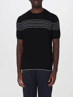 ROBERTO COLLINA Short Sleeve Crewneck Jumper
