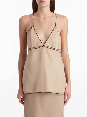 Khaite Top Colour - Beige