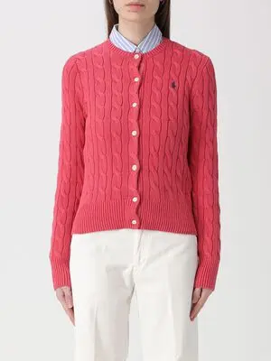 Polo Ralph Lauren Cable Knit Cardigan - Red