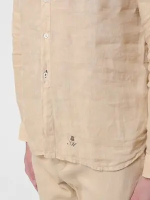 MASON'S Casual Linen Shirt - Beige
