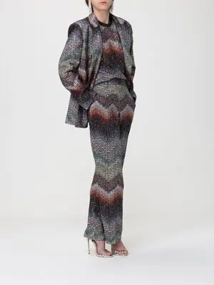 Missoni Zigzag Viscose Double-breasted Blazer