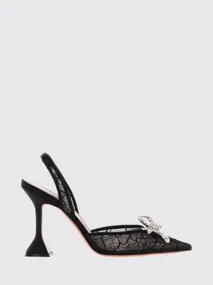 Amina Muaddi Court Shoes Colour - Black