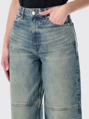 GANNI High-waisted Paneled Jeans