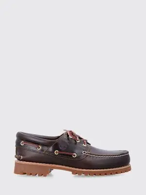 Timberland Authentic 3-eye Lug Leather Boat Shoes - Ebony