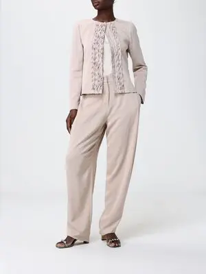 Emporio Armani Basic Stretch Silk Blouse - Pink