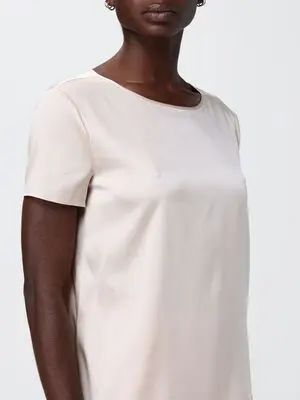 Emporio Armani Basic Stretch Silk Blouse - Pink