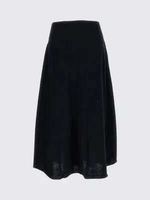 Extreme Cashmere Wool And Cashmere Midi Skirt