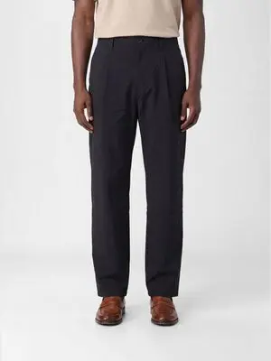 NEW BALANCE Straight Trousers In Technical Fabric - Black
