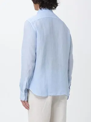 120% Lino Linen Shirt - Blue