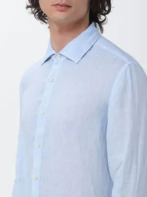 120% Lino Linen Shirt - Blue