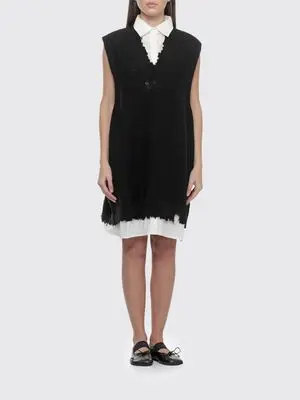 MAISON MARGIELA Cotton Shirtdress - Black