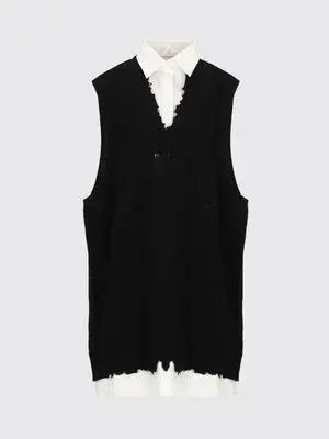 MAISON MARGIELA Cotton Distressed Shirtdress