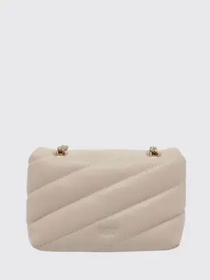 Pinko Baby Love Bag Puff Mini Quilted Nappa Bag - Beige