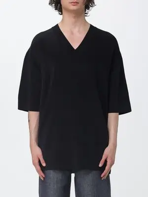 AMI Paris Wool Blend Pullover - Black