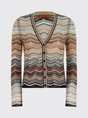 Missoni Zig Zag Lurex Viscose Cardigan