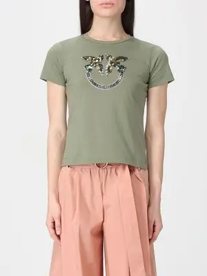 Pinko T-shirt Colour Green