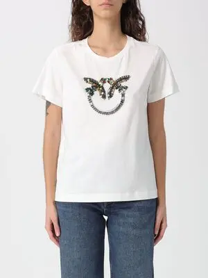 Pinko T-shirt Colour - White