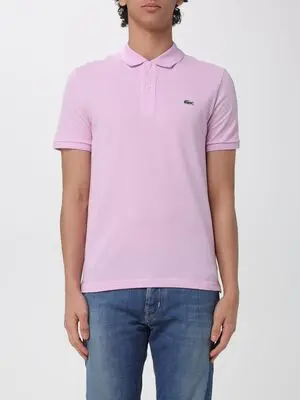 Lacoste Polo Shirt Men Colour Pink