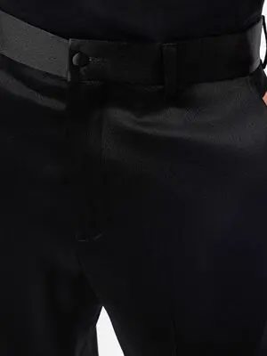 BILLIONAIRE Satin Wide-leg Trousers