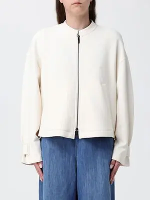 Emporio Armani Cotton Blend Jacket - Cream