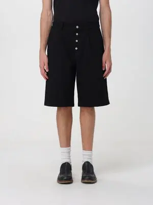 CARRER Wide-leg Cotton Chino Shorts With Slash Pockets