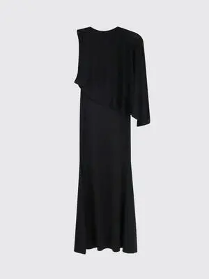 SELF-PORTRAIT One-shoulder Asymmetrical Jersey Midi Dress