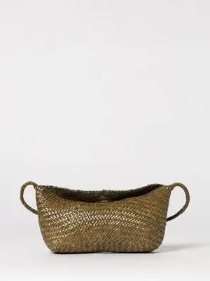 Dragon Diffusion Corsina Woven Leather Bag - Green